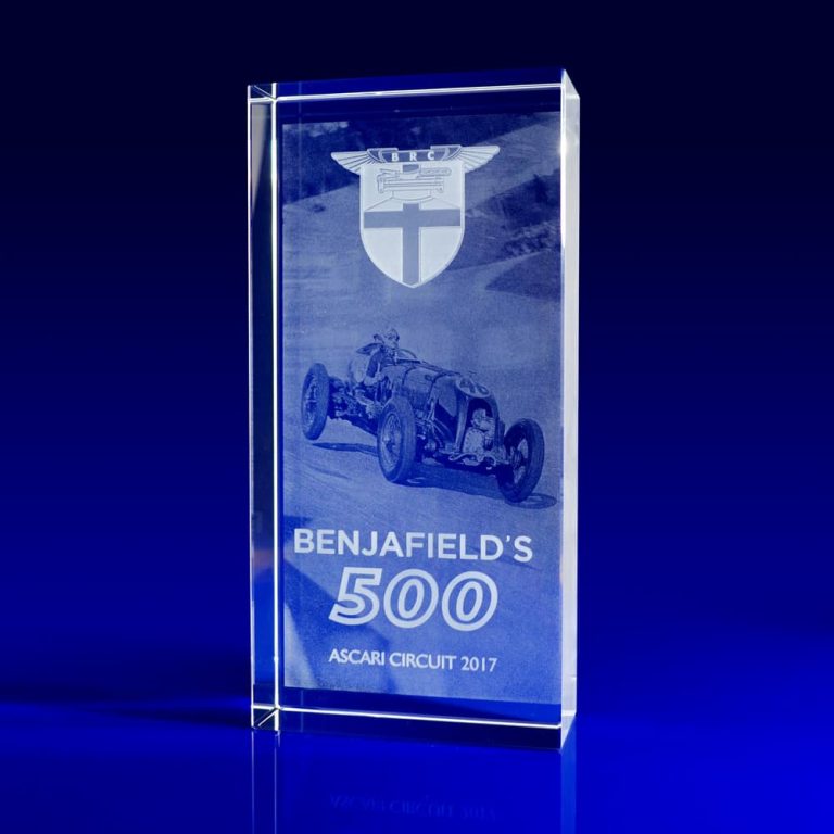 Branded Classic Crystal Award Limelight Publicity