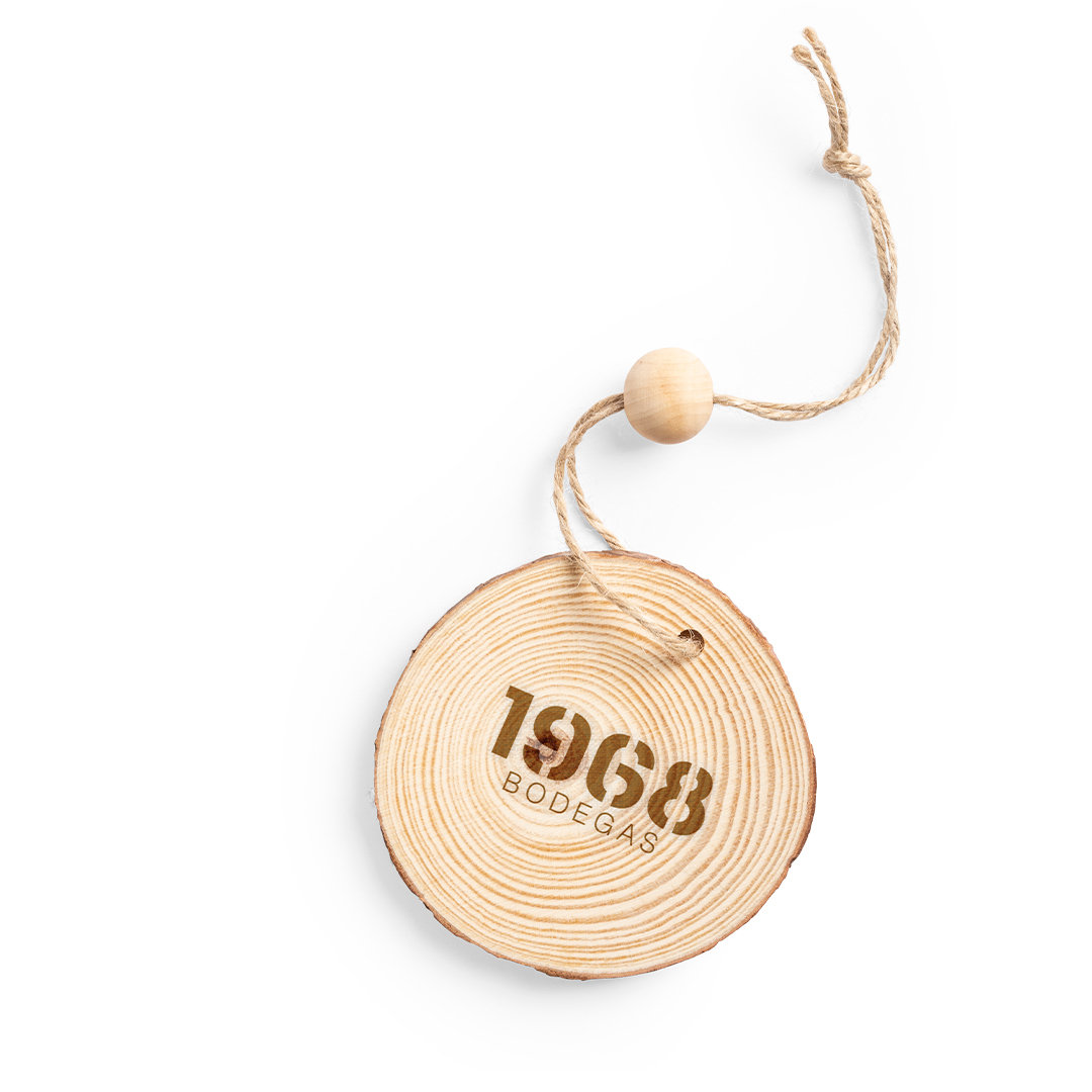 Branded Wooden Christmas Tree Ornament Limelight Publicity
